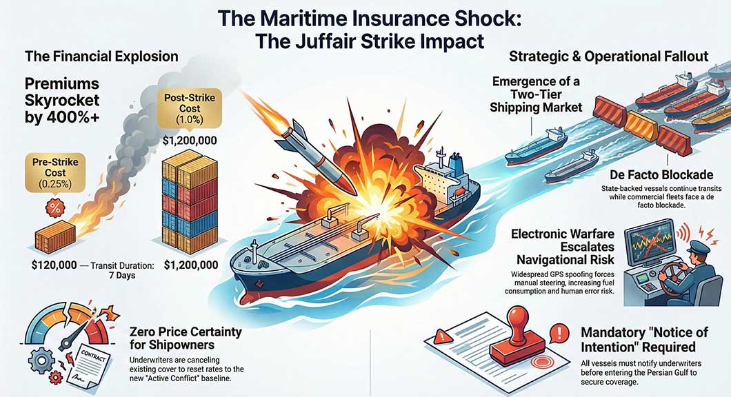 The Maritime Insurance Shock of the Juffair Strike: Market Implications ...